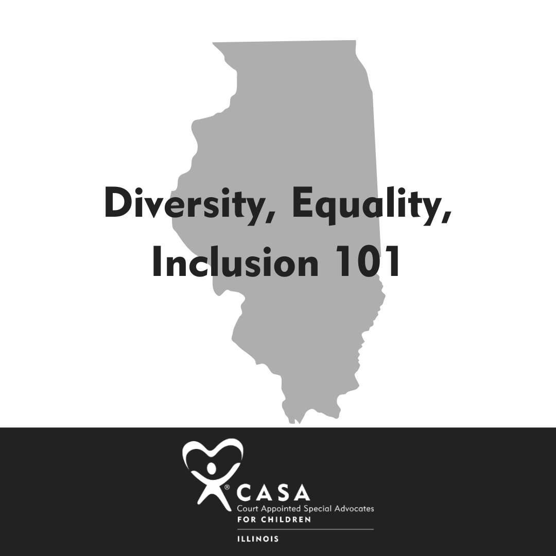 Diversity, Equality, Inclusion 101 - CASA Kane County Website